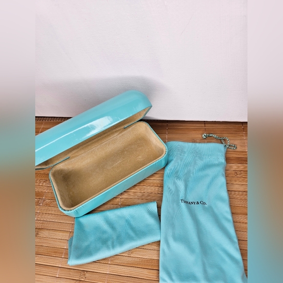 Tiffany & Co. | Accessories | Tiffany Co Eyeglass Case With Cleaning ...